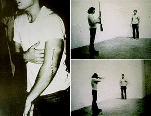 Chris Burden, Shoot, 1971 o Arte Extremo – lachicazul